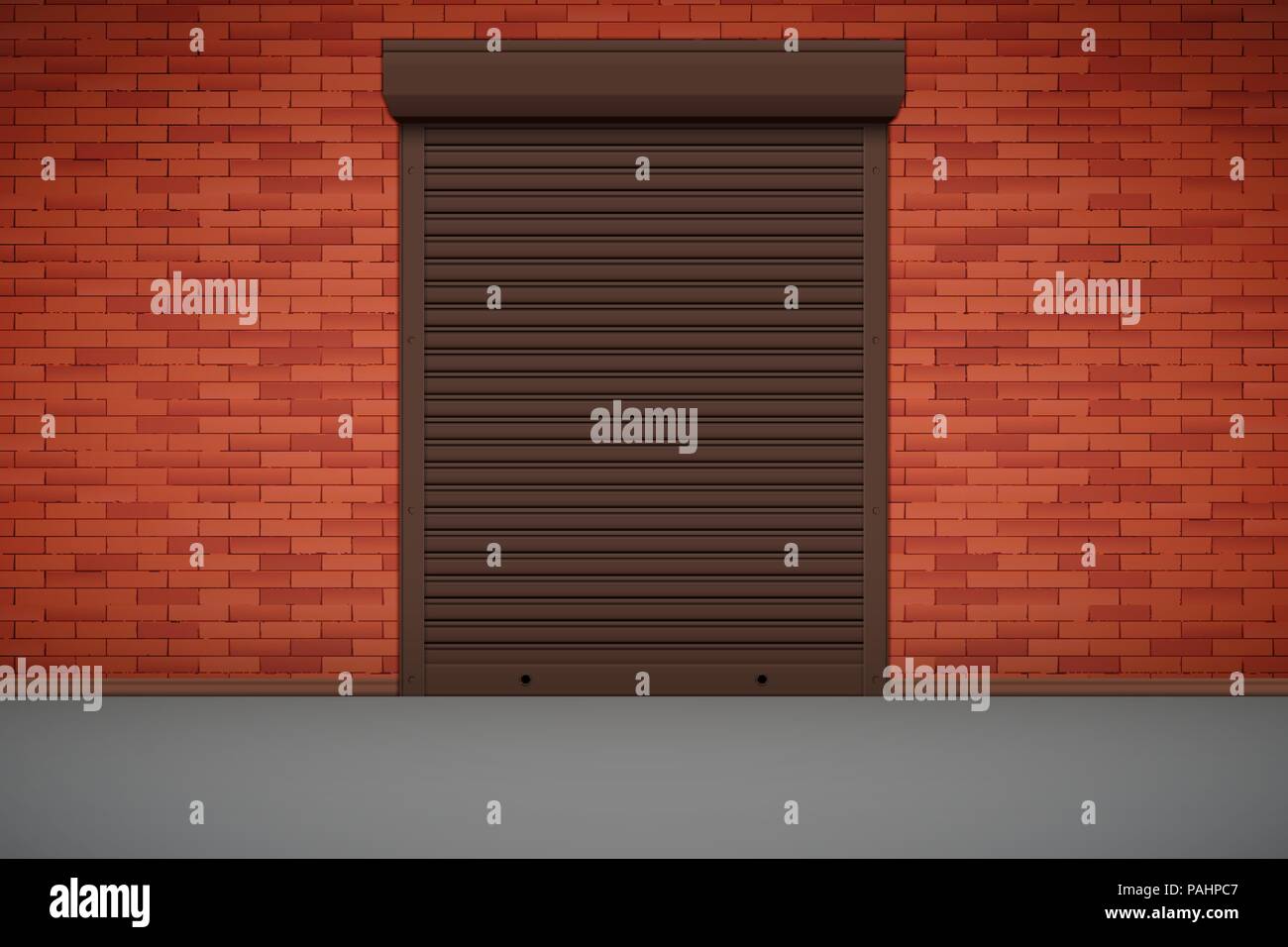 Roller shutter shop protection Stock Vector Images - Alamy