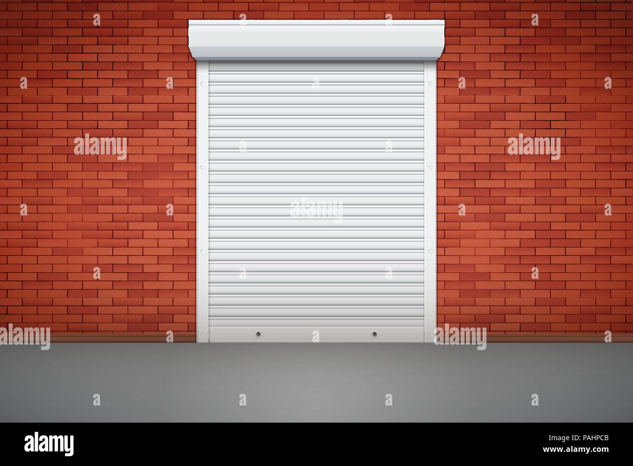 Shop roller shutter Stock Vector Images - Alamy