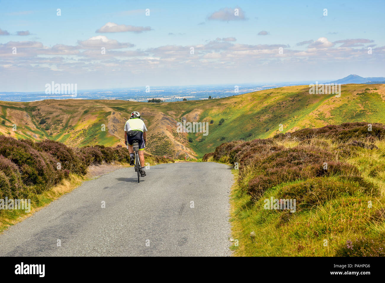 Cycling Long Mynd High Resolution Stock Photography and Images - Alamy