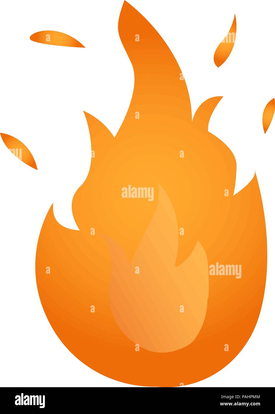 Fire logo. Red, yellow fire Stock Vector Image & Art - Alamy