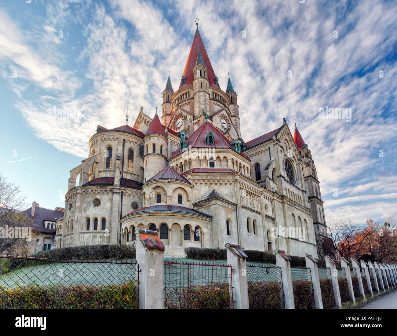 St. Francis of Assisi Church in Vienna, Austria Stock Photo - Alamy