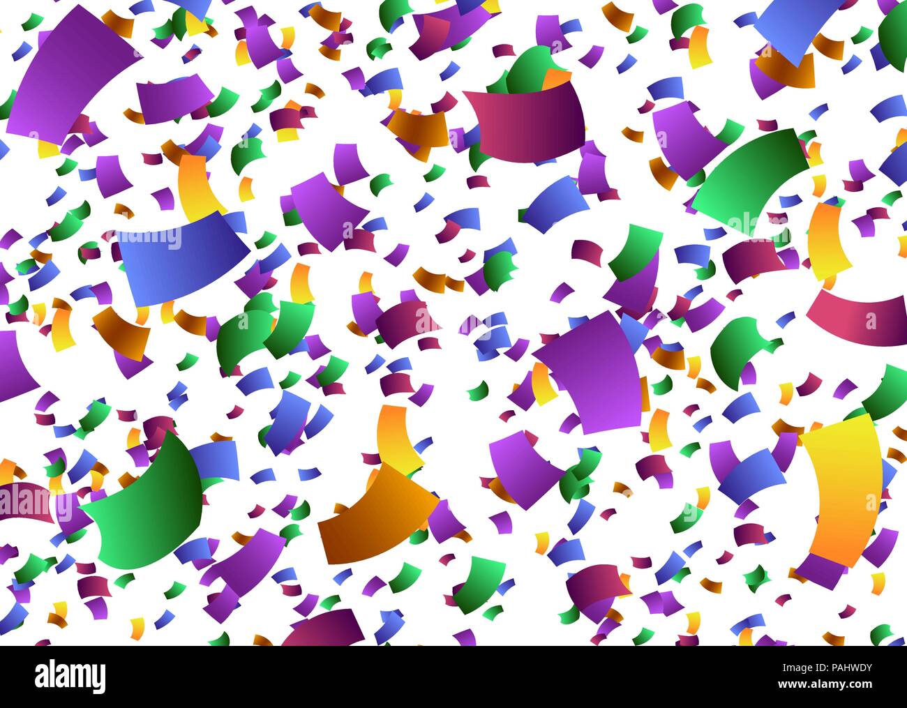 falling colorful confetti Stock Vector Image & Art - Alamy