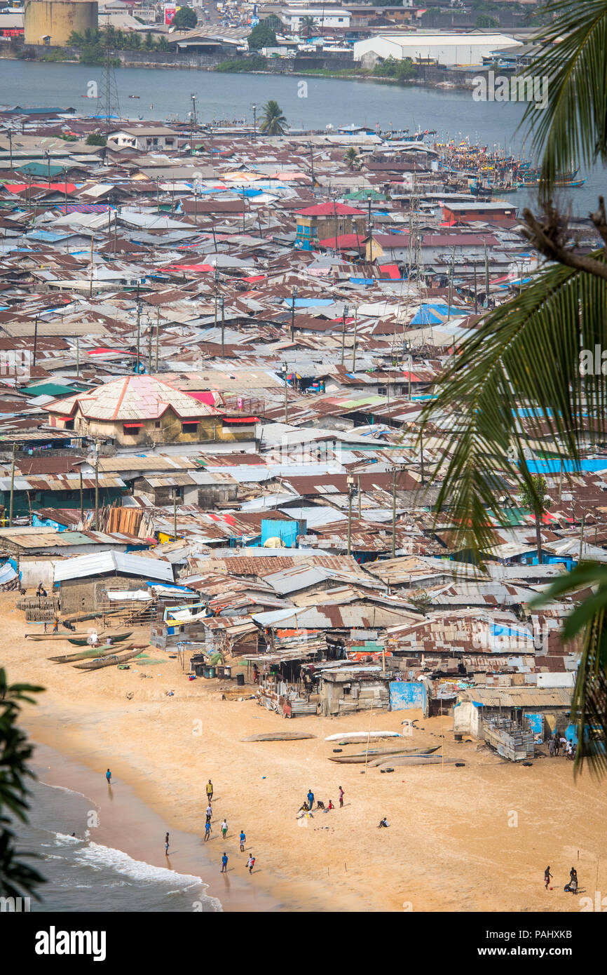 Liberia monrovia city view hi-res stock photography and images - Alamy