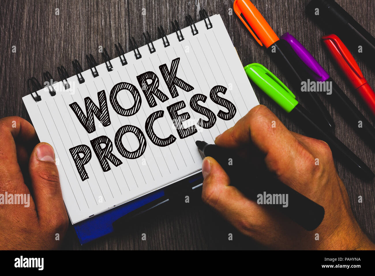 Word writing text Work Process. Business concept for Standard ...