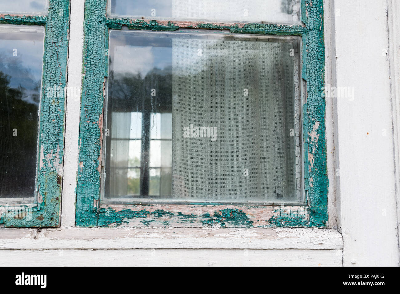 Old weathered window in great need of maintenance Stock Photo - Alamy