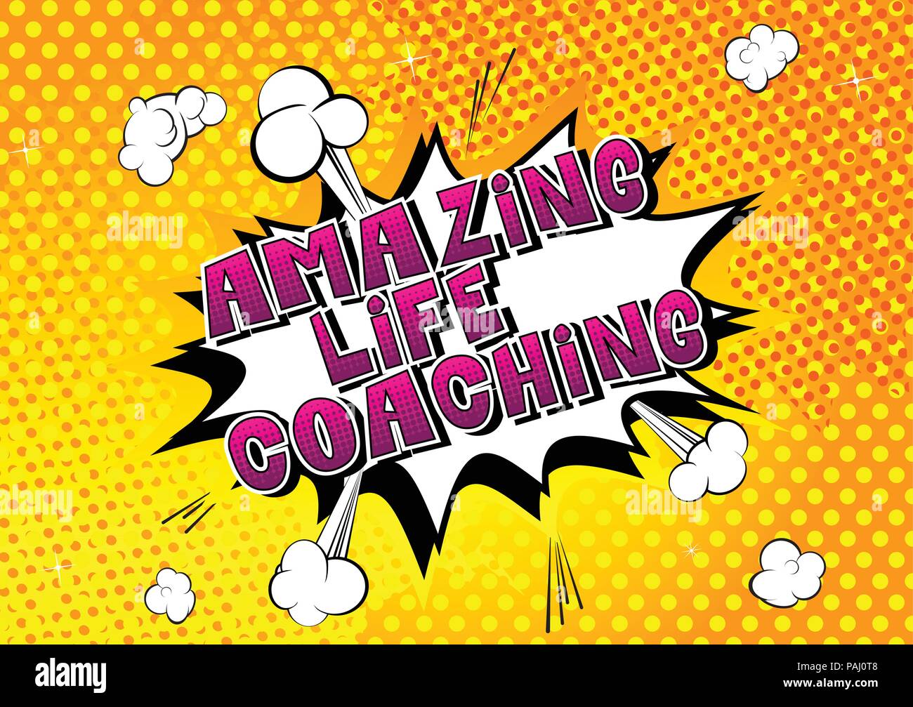 Personal coach retro Stock Vector Images - Alamy