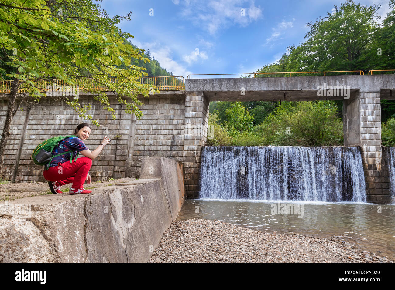 Photographing waterfalls hi-res stock photography and images - Alamy