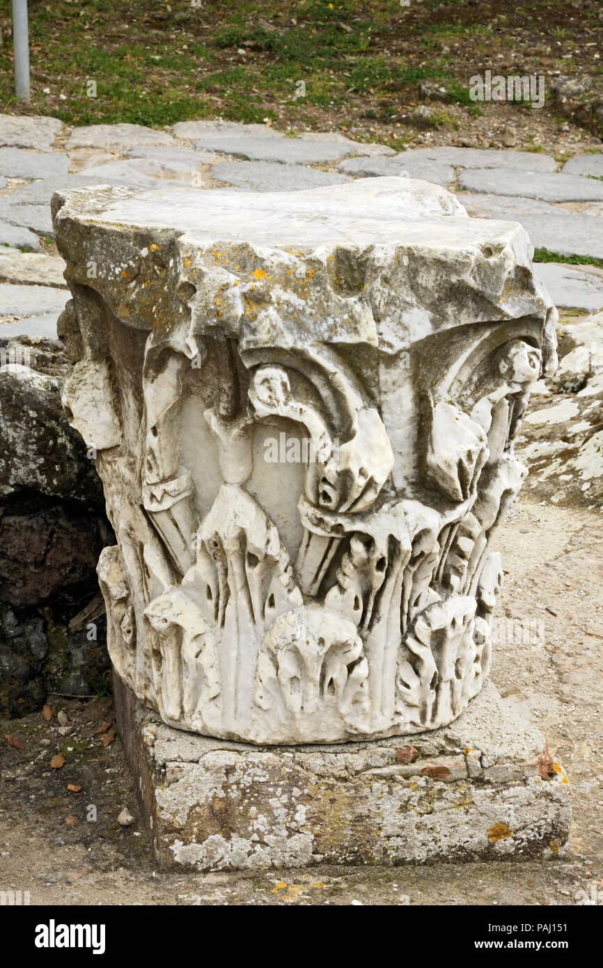 Details Of The Old Ruins At Cumae (Cuma), Naples Stock Photo - Alamy