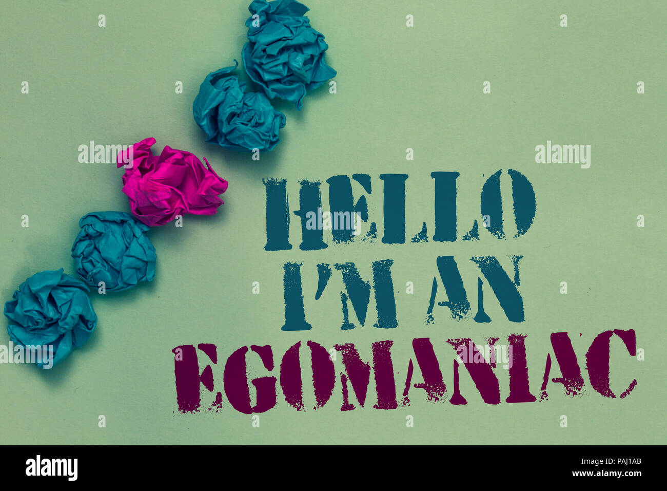 Egomaniac hi-res stock photography and images - Alamy