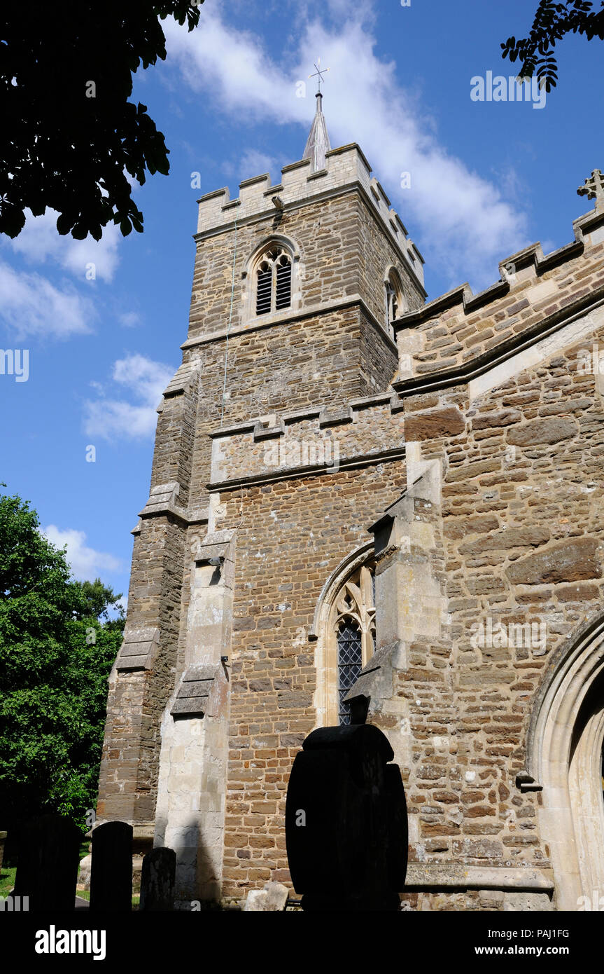St Mary Magdalen Church, Westoning, Bedfordshire, dates mainly from the ...