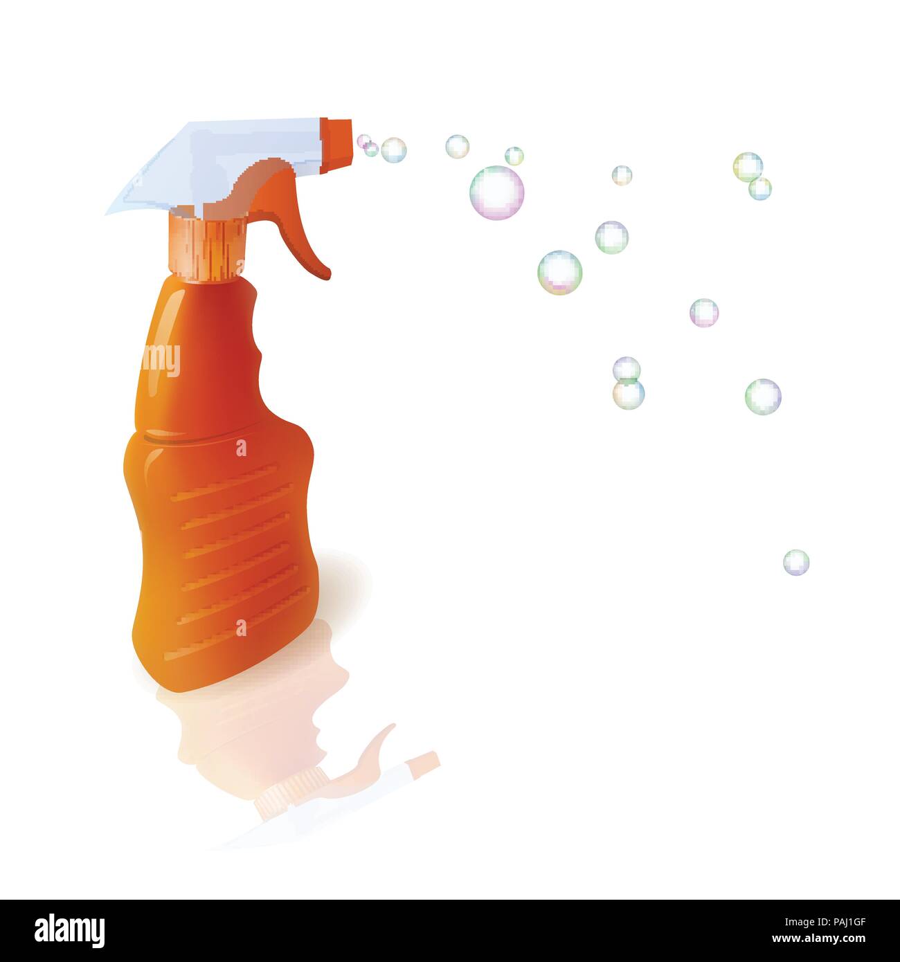 Foam solution Stock Vector Images - Alamy