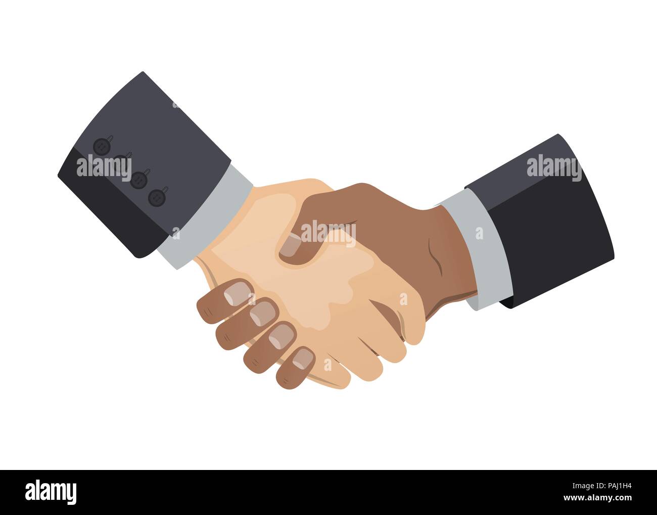 Handclasp handshake Stock Vector Images - Alamy