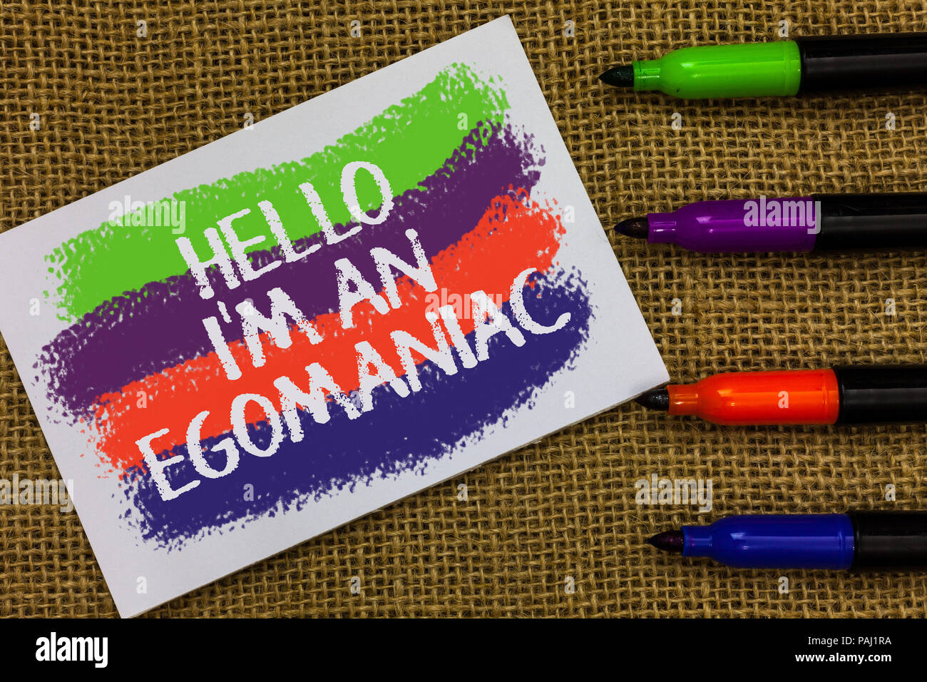Egomaniac hi-res stock photography and images - Alamy