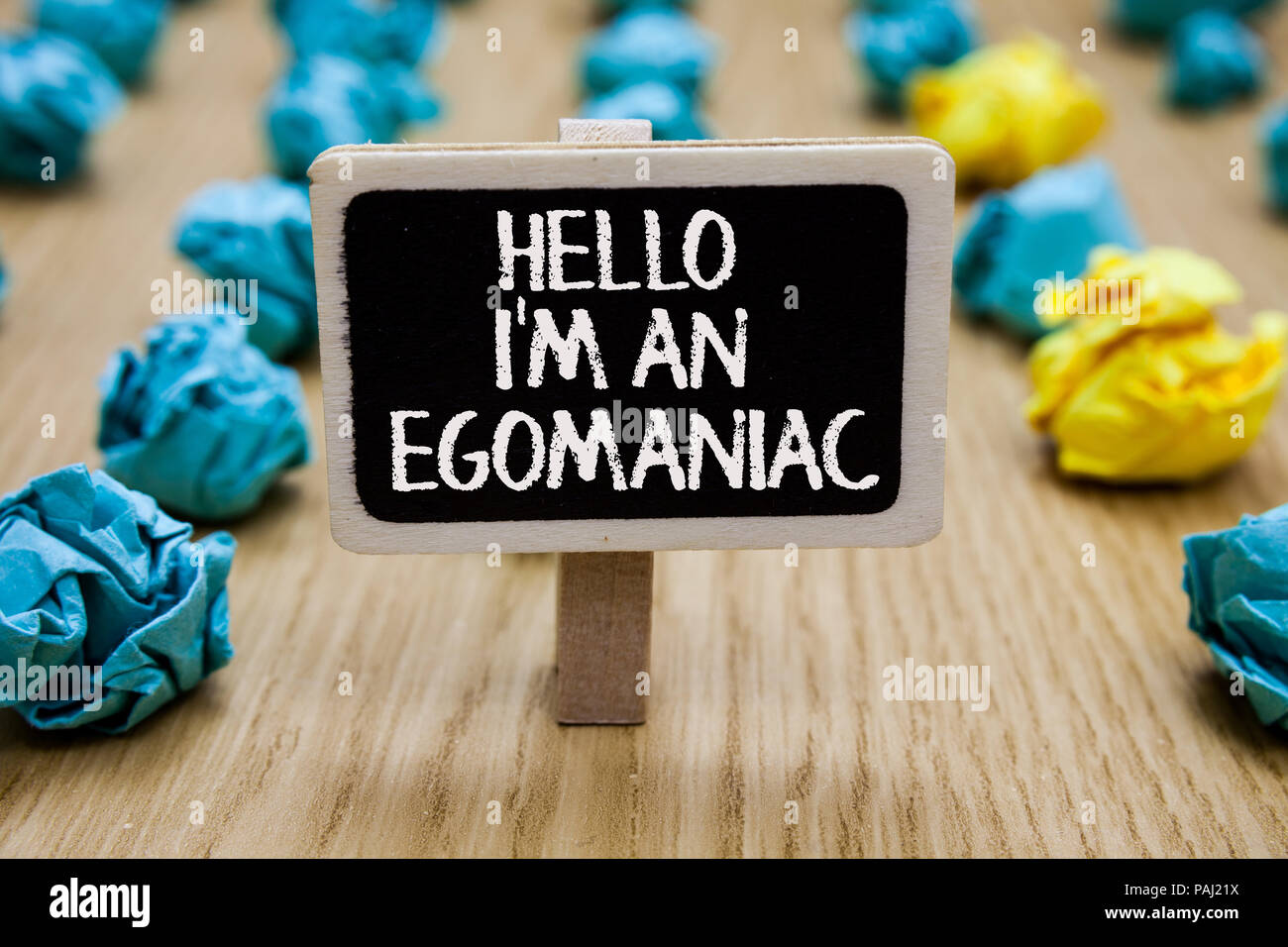 Egomaniac hi-res stock photography and images - Alamy