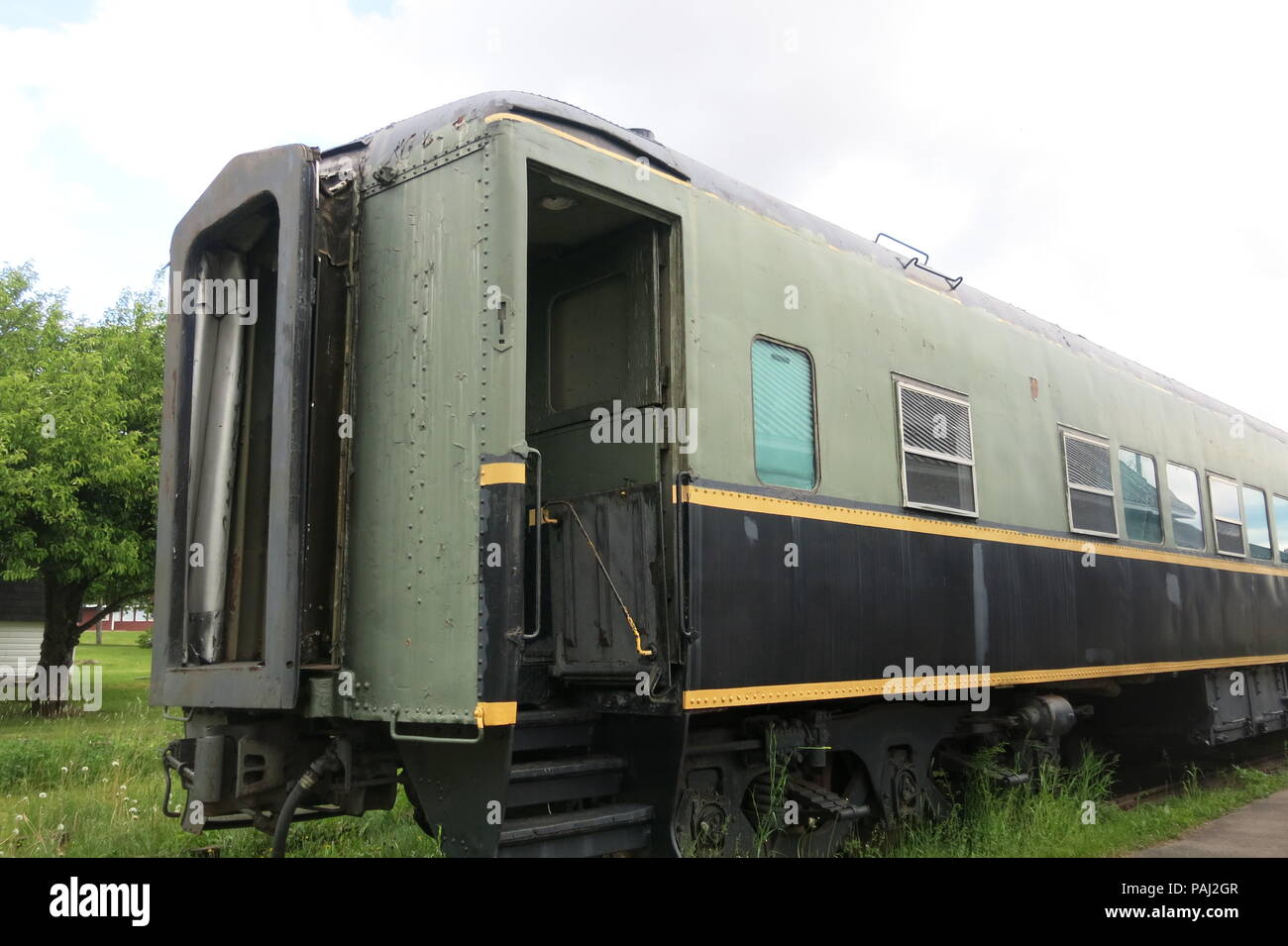 New Brunswick Railway Museum keeps a collection of former engines ...