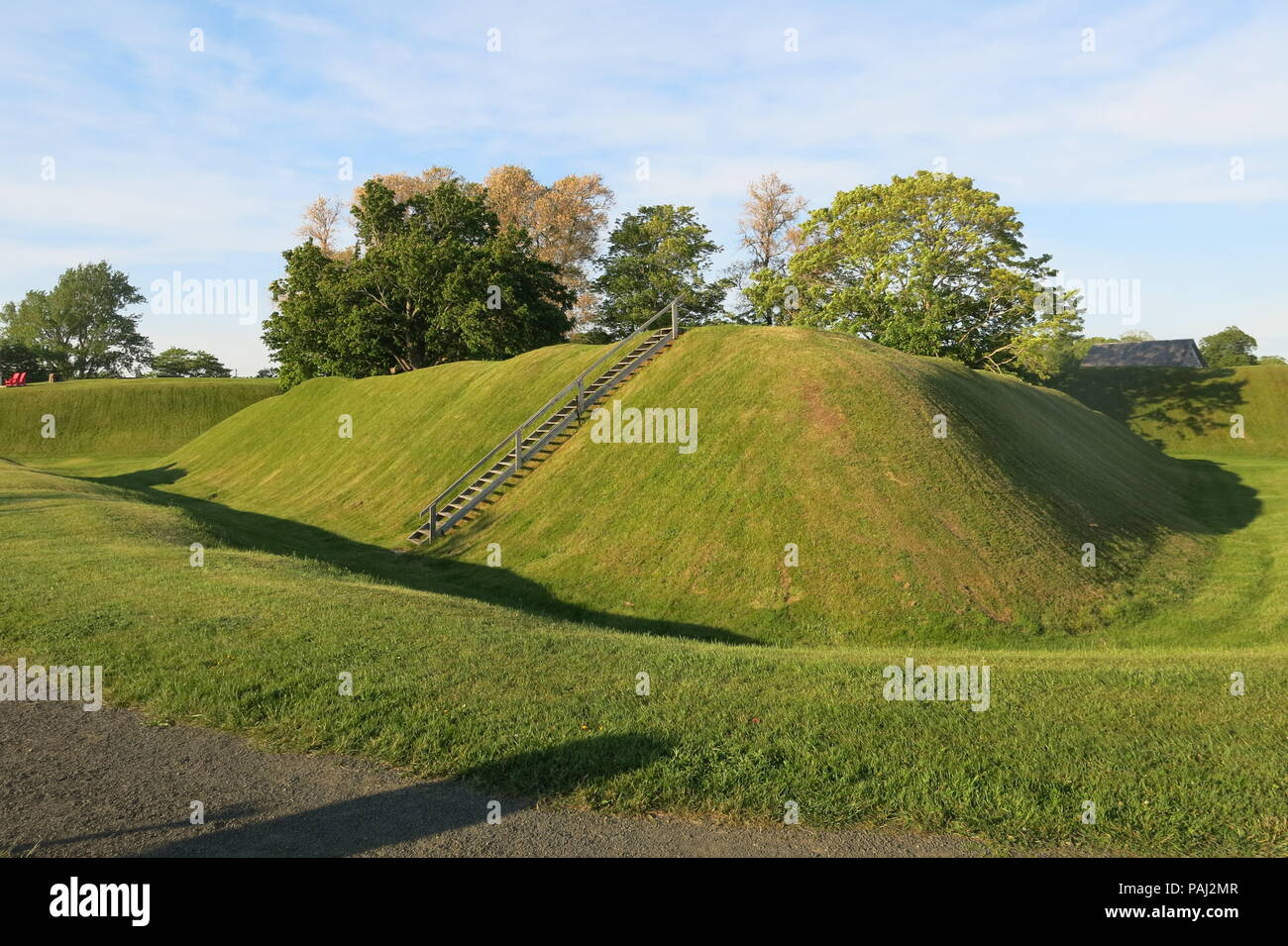 The extensive grounds at Fort Anne Historic Site are free to enter with ...