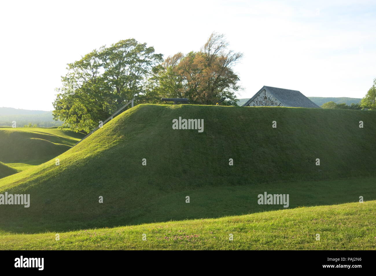 The extensive grounds at Fort Anne Historic Site are free to enter with ...