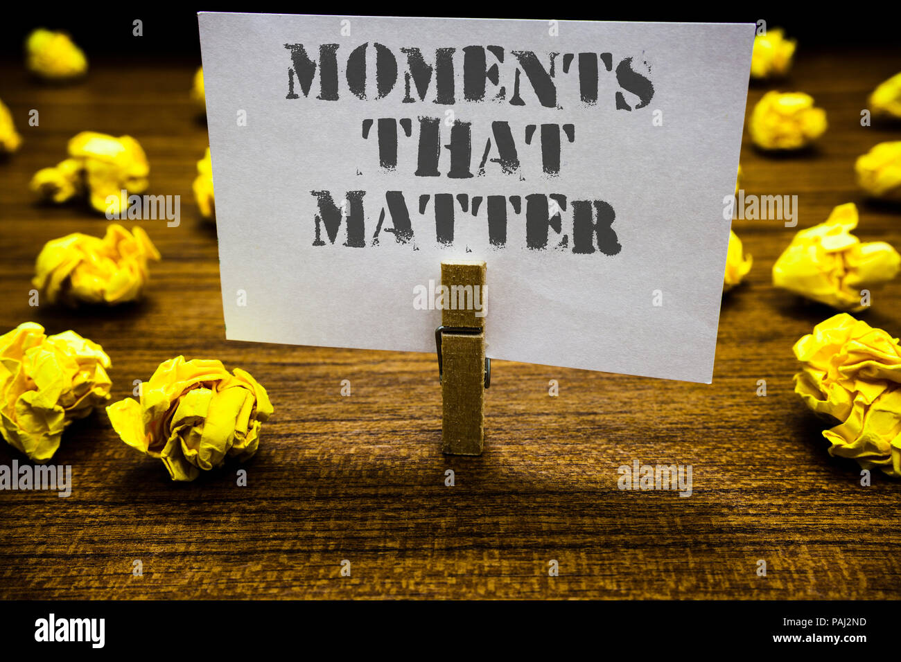 Text sign showing Moments That Matter. Conceptual photo Meaningful ...