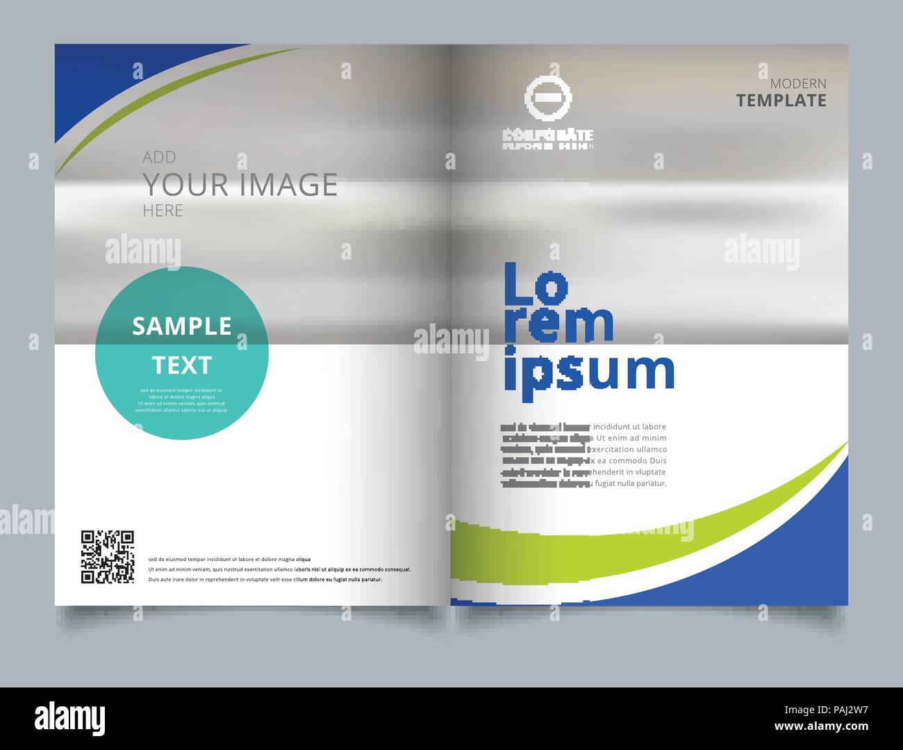 Template blue design with stylish curve shape background. You can use ...