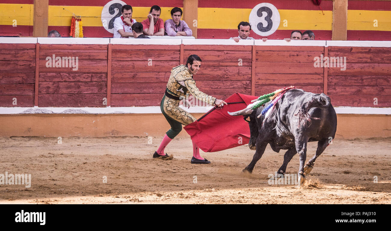 Bullfighter, Juan Jose Padilla, Corrida de Toros, Bull Fight Tudela ...