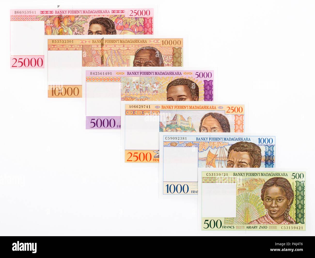 Currency madagascar ariary hi-res stock photography and images - Alamy