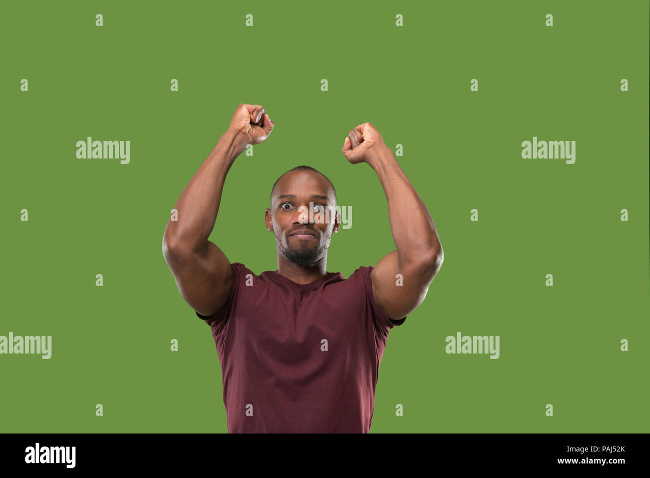 Winning success man happy ecstatic celebrating being a winner. Dynamic ...