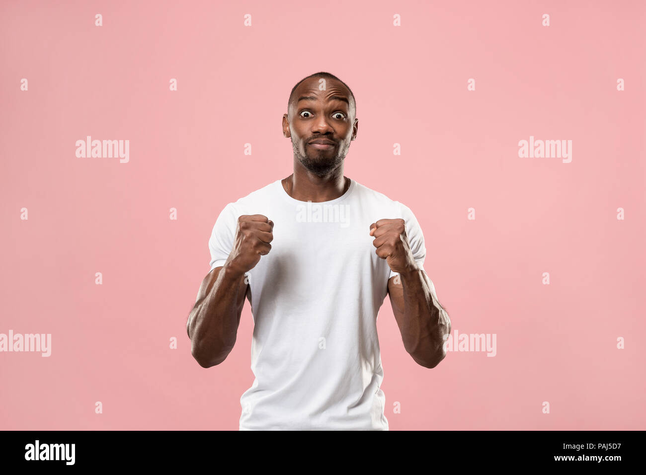Winning success man happy ecstatic celebrating being a winner. Dynamic ...