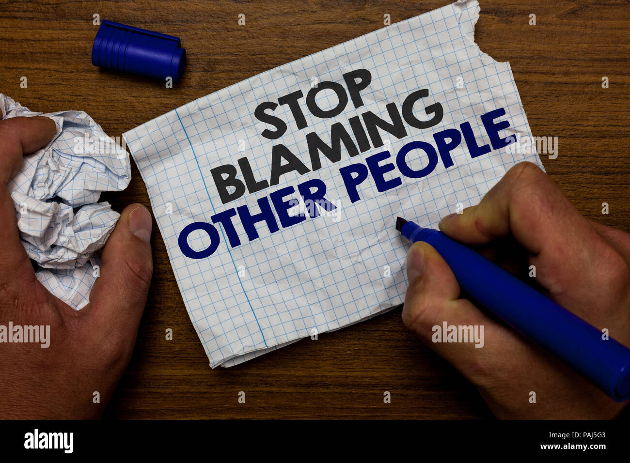 Blaming Other People High Resolution Stock Photography and Images - Alamy