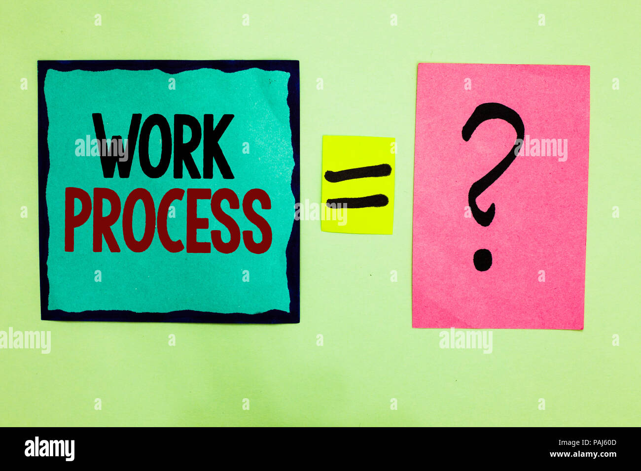 Text sign showing Work Process. Conceptual photo Standard procedures ...