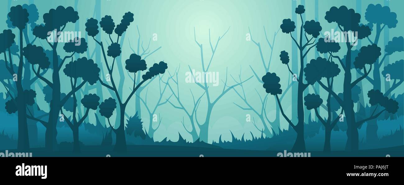 Vector forest background Stock Vector Image & Art - Alamy