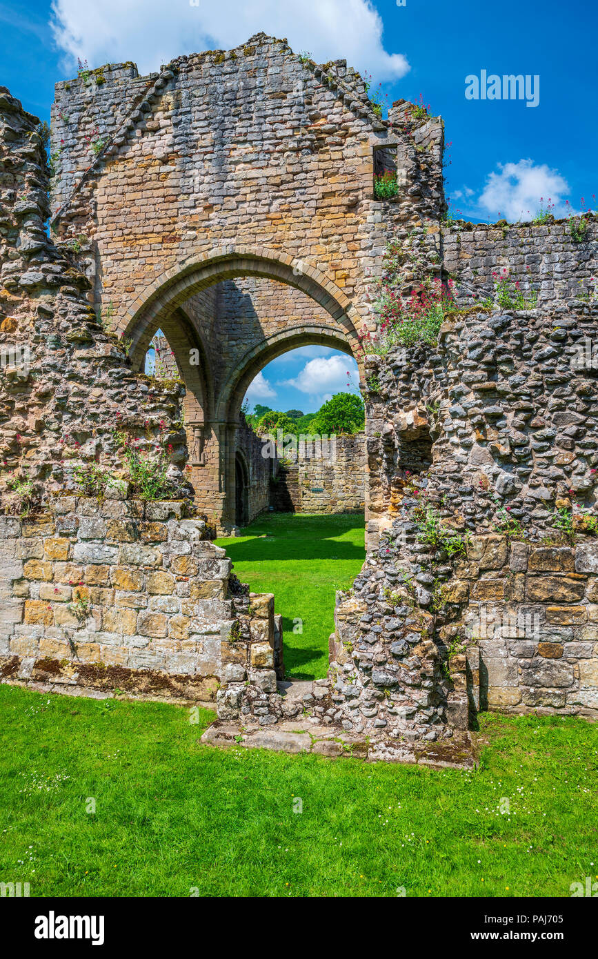 Buildwas Abbey, Shropshire, England, United Kingdom, Europe Stock Photo ...