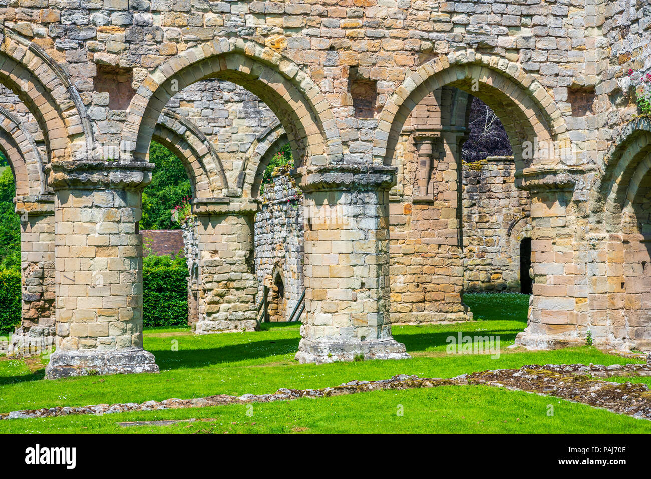 Buildwas Abbey, Shropshire, England, United Kingdom, Europe Stock Photo ...