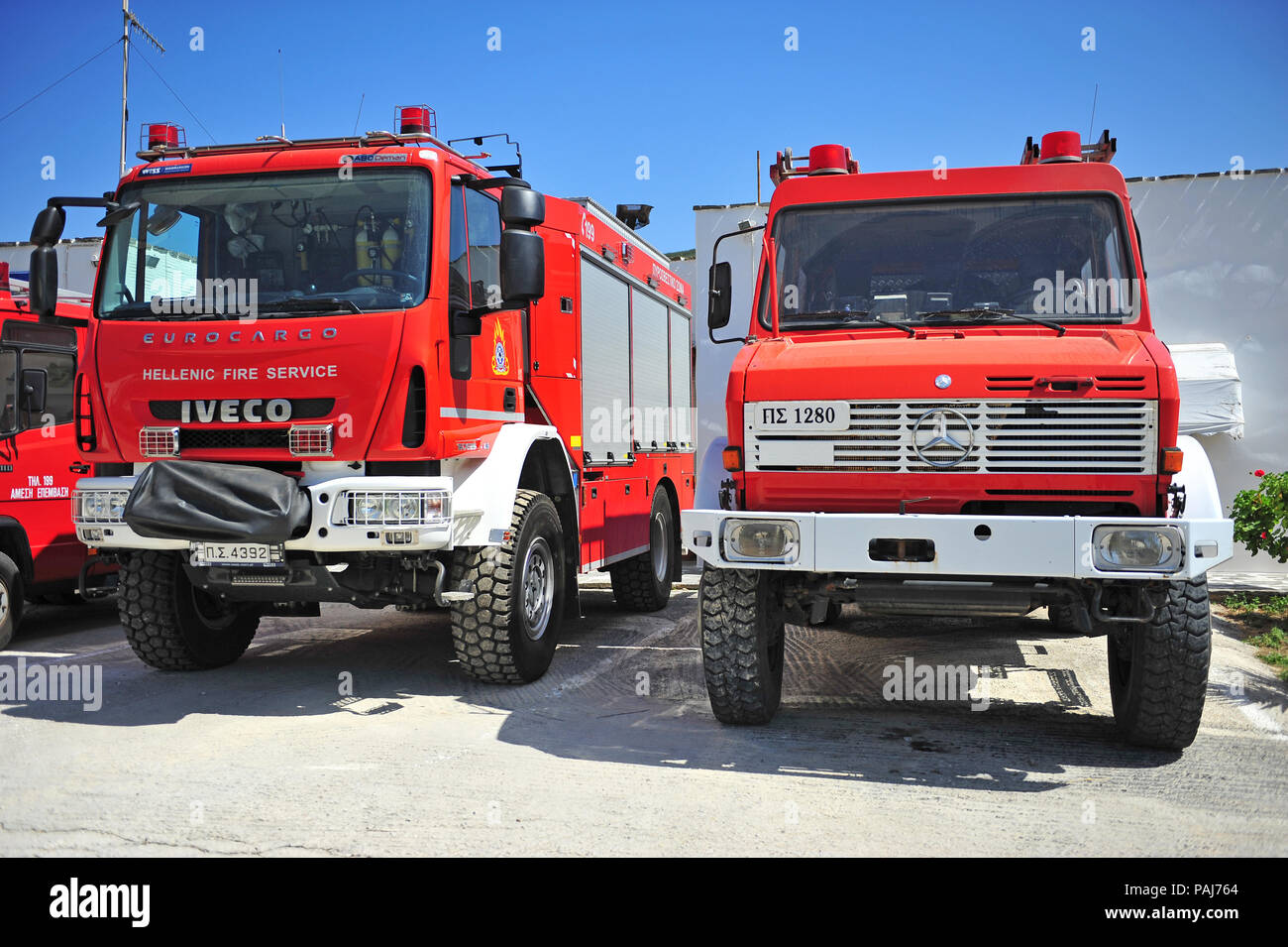 Greek fire service hi-res stock photography and images - Alamy