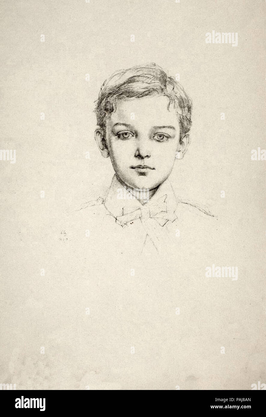 Manners Violet - the Hon. Neil Primrose Stock Photo - Alamy