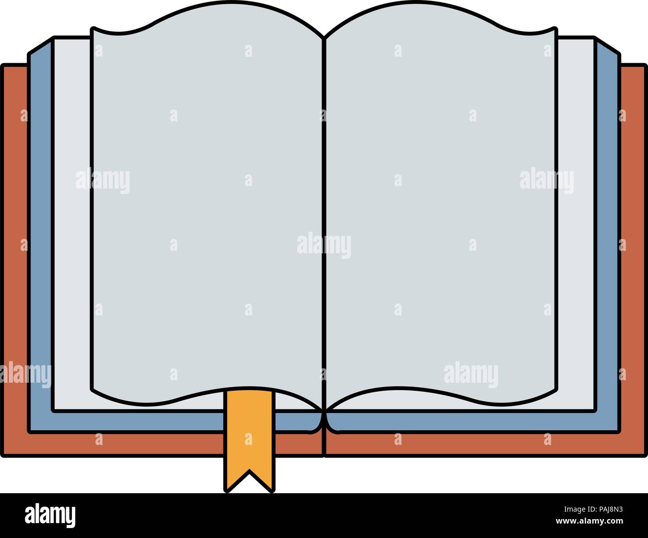 Book open isolated vector illustration graphic design Stock Vector ...