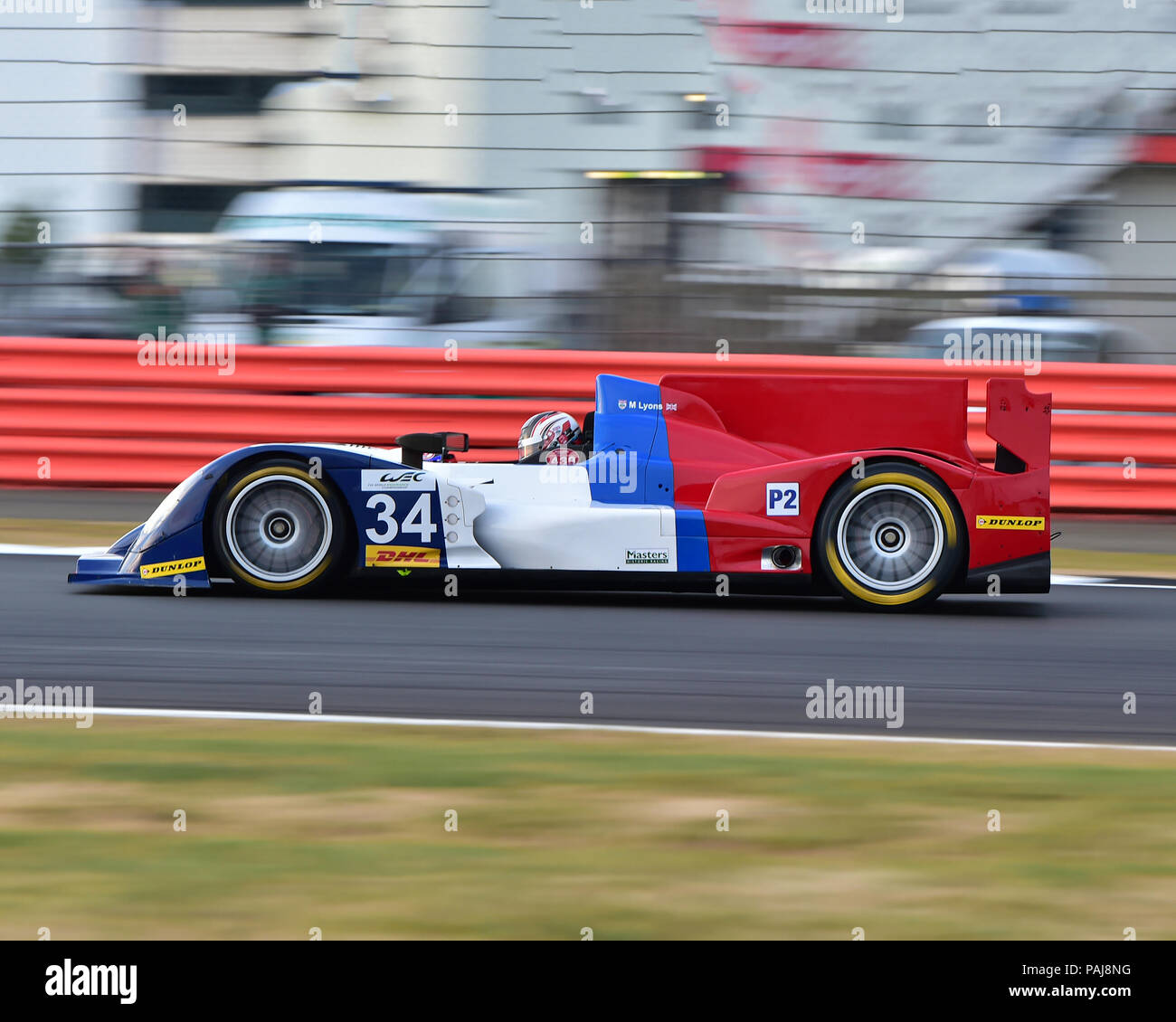 Michael Lyons, Oreca 03 LMP2, Masters Endurance Legends, Silverstone ...