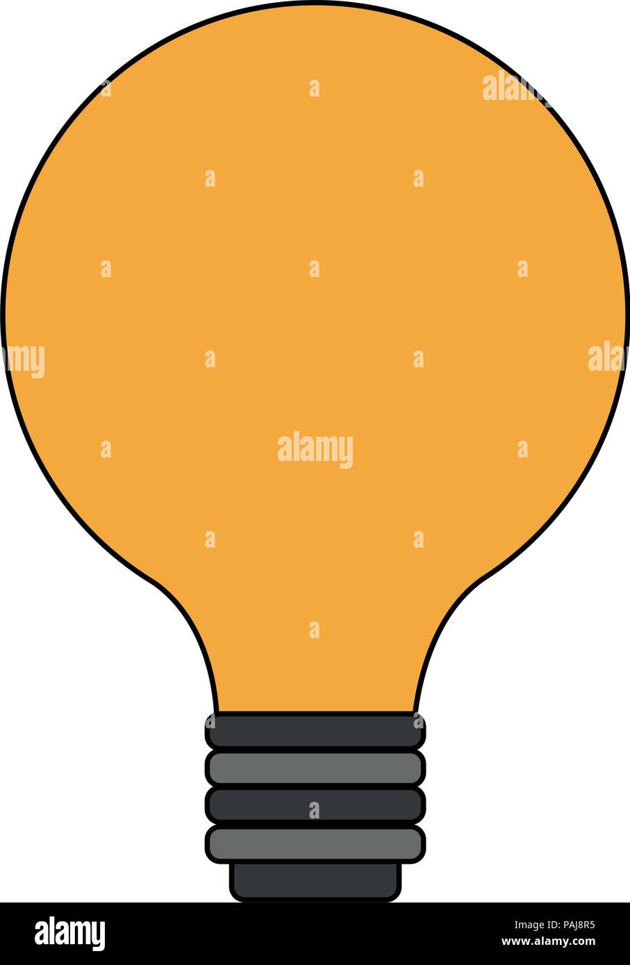 Bulb light symbol vector illustration graphic design Stock Vector Image ...