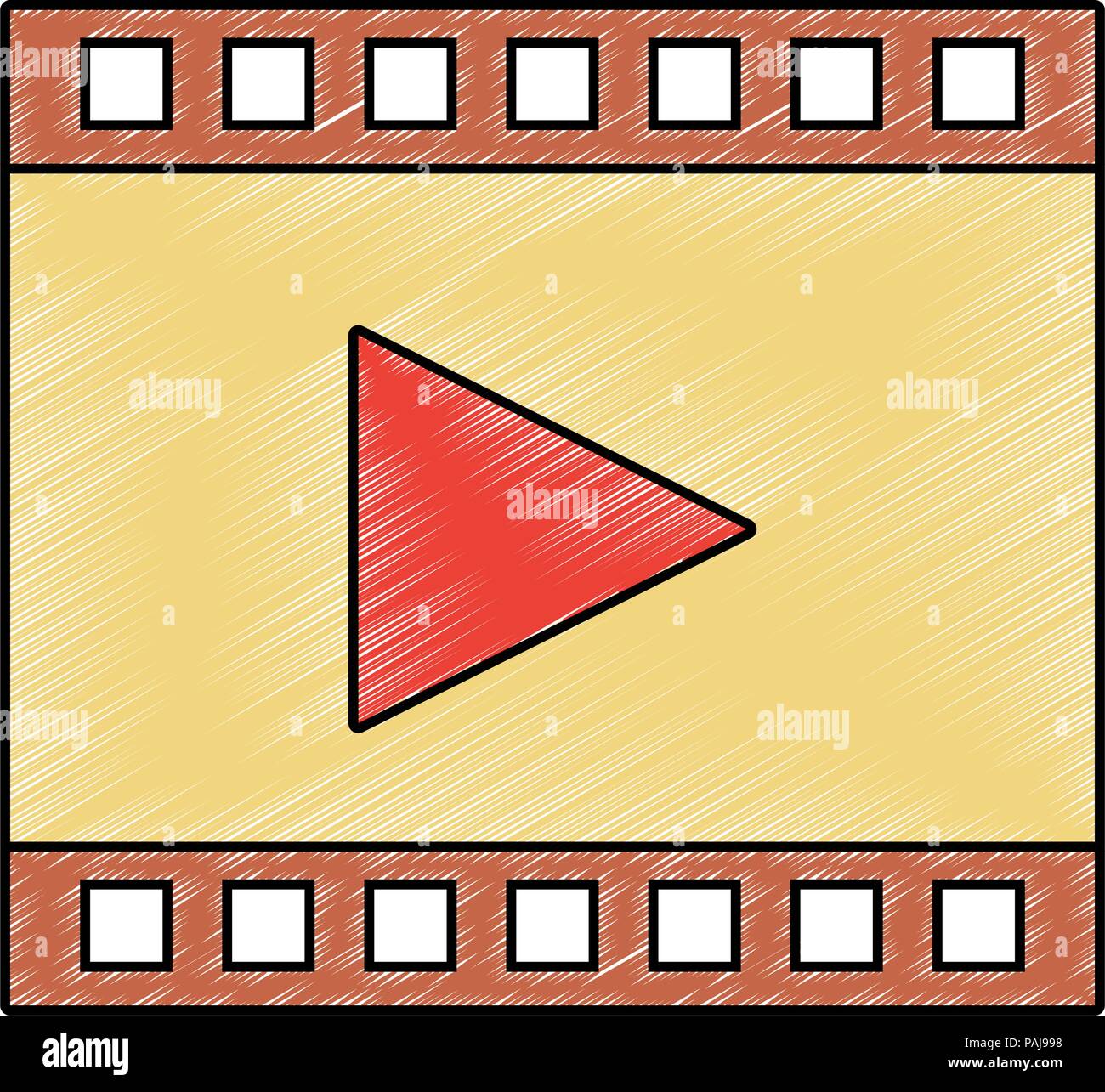 Video player symbol vector illustration graphic design Stock Vector ...