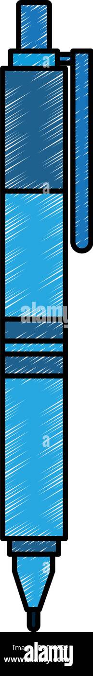 Office pen isolated vector illustration graphic design Stock Vector ...
