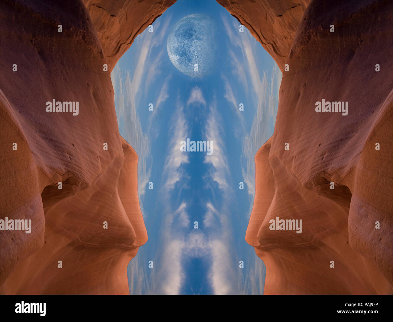 Water moon cave hi-res stock photography and images - Alamy