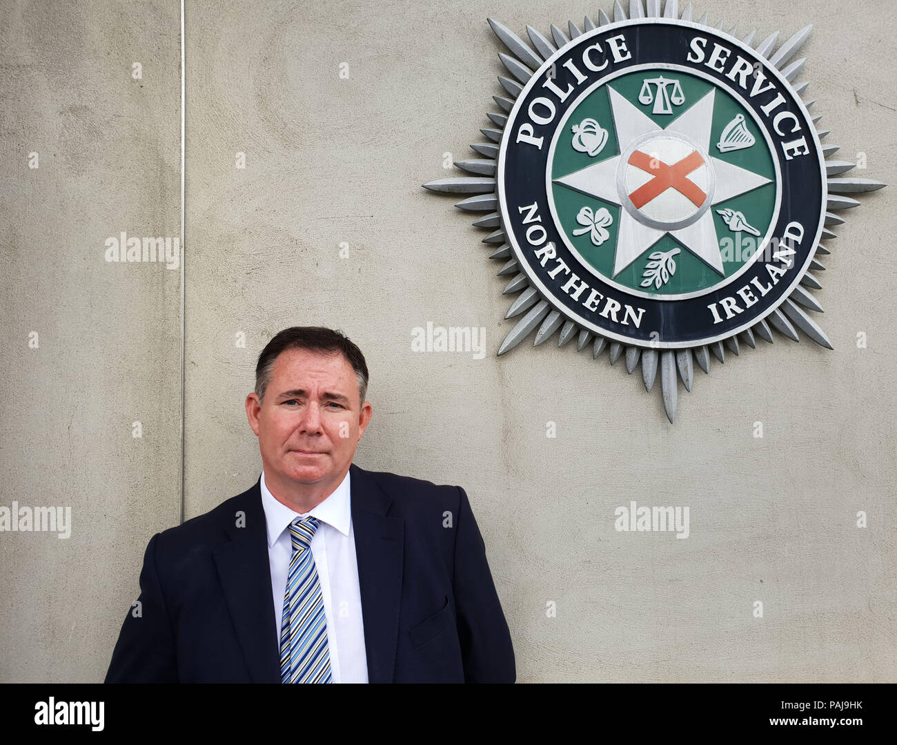 Psni detective chief inspector geoff boyce hi-res stock photography and ...