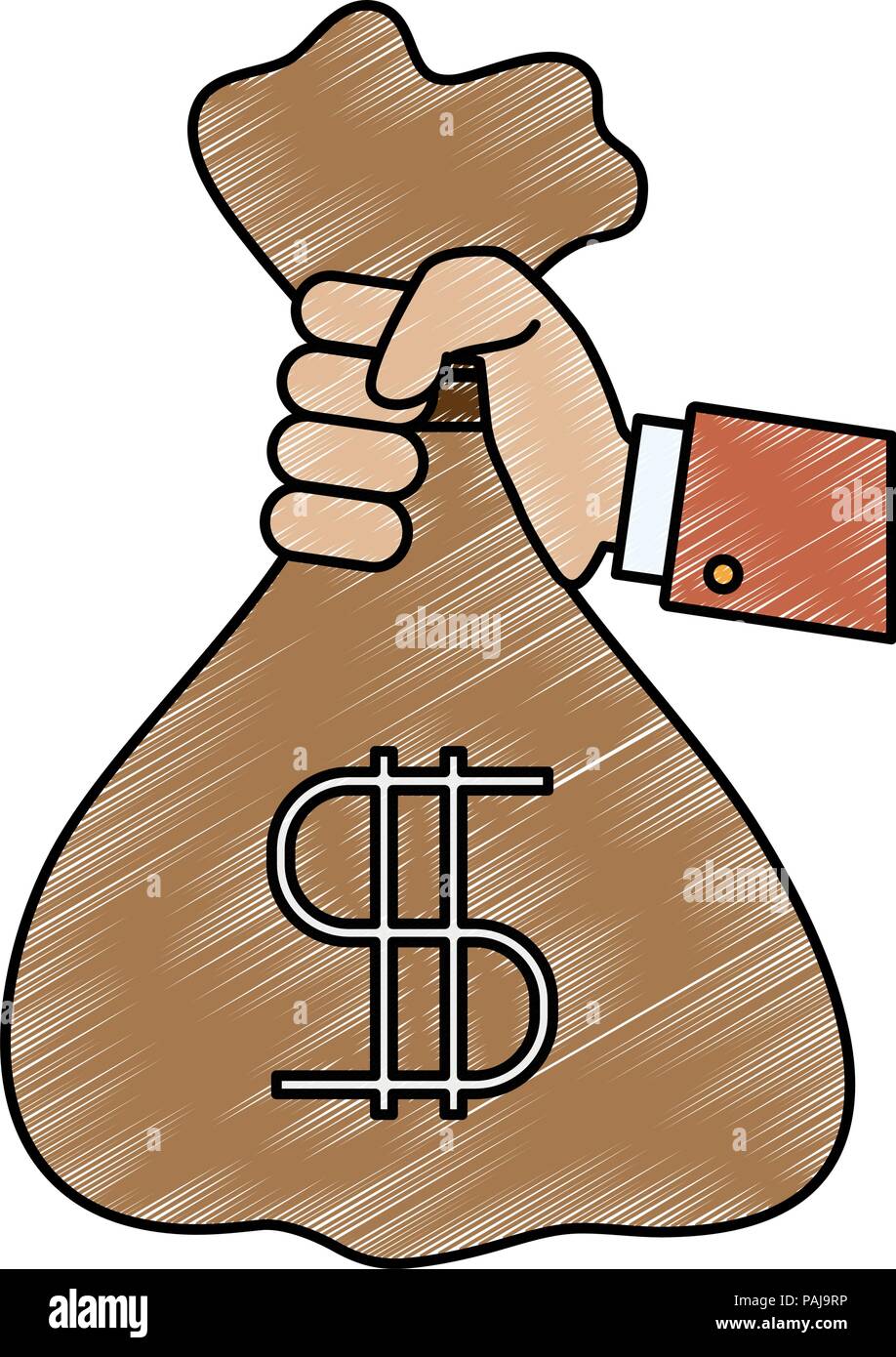 Money bag isolated vector illustration graphic design Stock Vector ...