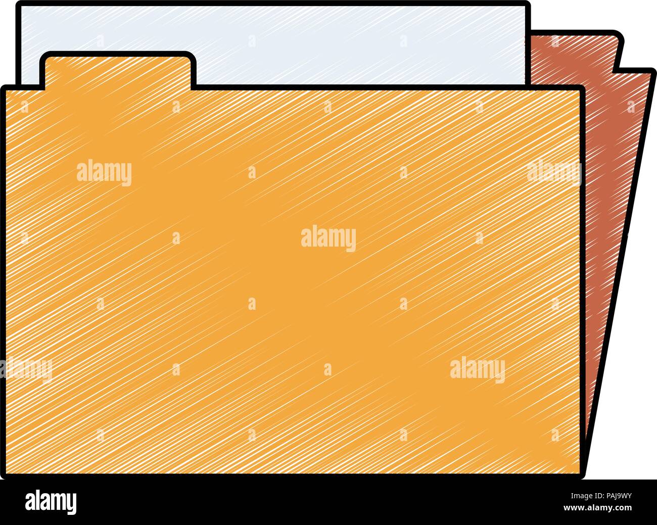 Folder with documents vector illustration graphic design Stock Vector ...