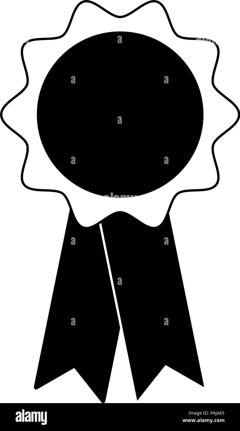Award ribbon symbol vector illustration graphic design Stock Vector ...
