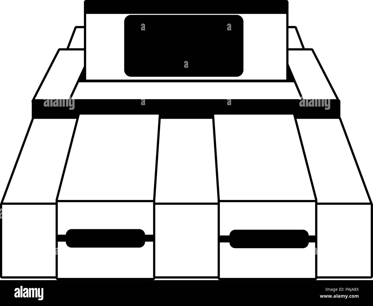 Retro videogame console vector illustration graphic design Stock Vector ...