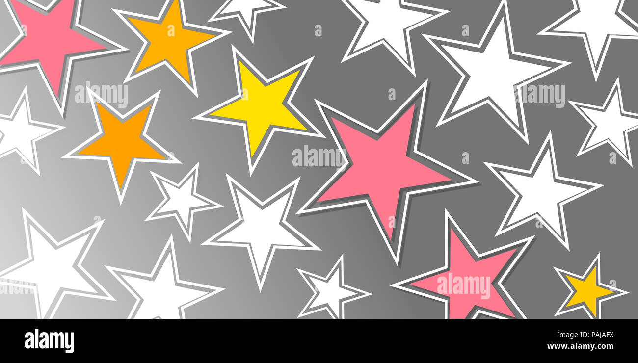 stars on a colored surface - geometric shapes illustration backdrops ...