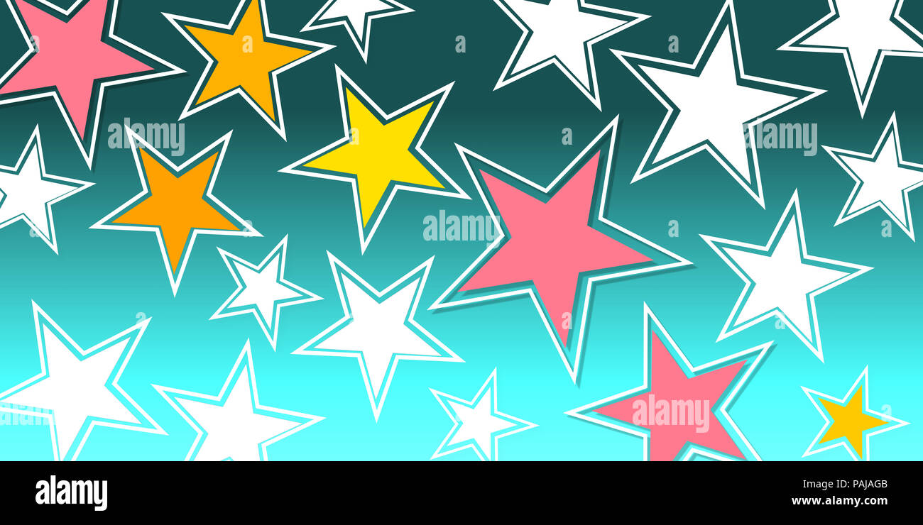 stars on a colored surface - geometric shapes illustration backdrops ...