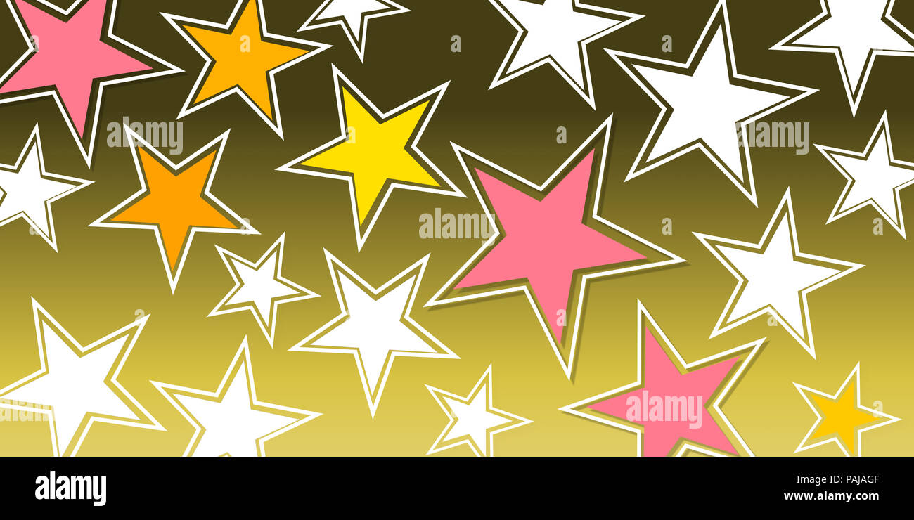 stars on a colored surface - geometric shapes illustration backdrops ...