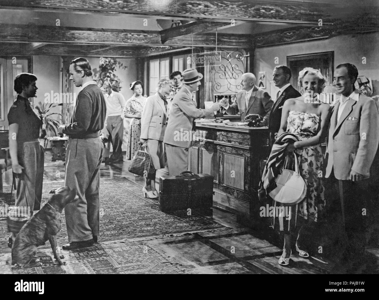 Wochenend im Paradies, aka: Liebe im Finanzamt, Deutschland 1952, Regie ...