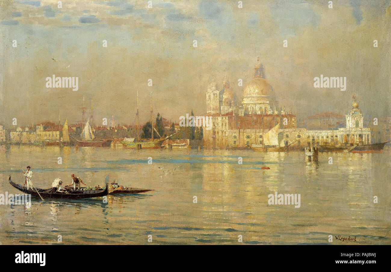 Logsdail William - Venice Lagoon Stock Photo - Alamy